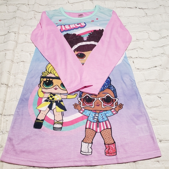 L.O.L. Surprise! | Pajamas | Lol Surprise Girl Sleeping Night Gown ...